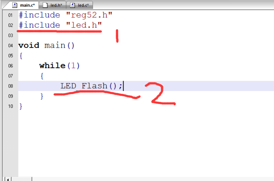 【51为例】单片机编程技巧（一）——写自己的库_c51编程怎么include自己的-CSDN博客