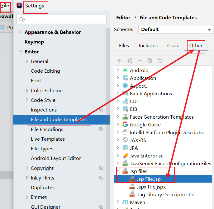IDEA初始jsp模板和修改jsp模板_idea new jsp模板-CSDN博客