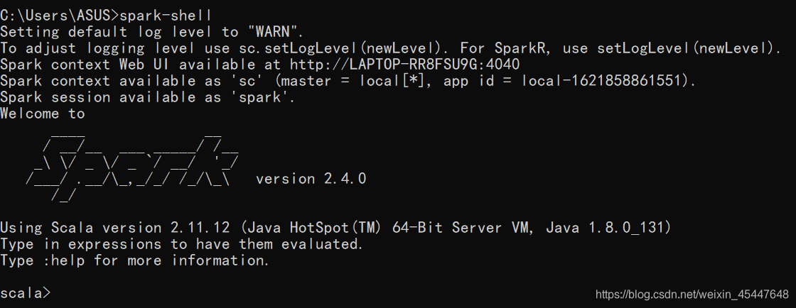 关于win10上命令框spark Shell或者pyspark提示系统找不到指定的路径解决办法scala找不到指定路径 Csdn博客