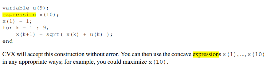 CVX约束中需要使用一些中间变量该怎么办_cvx 定义一个中间变量-CSDN博客