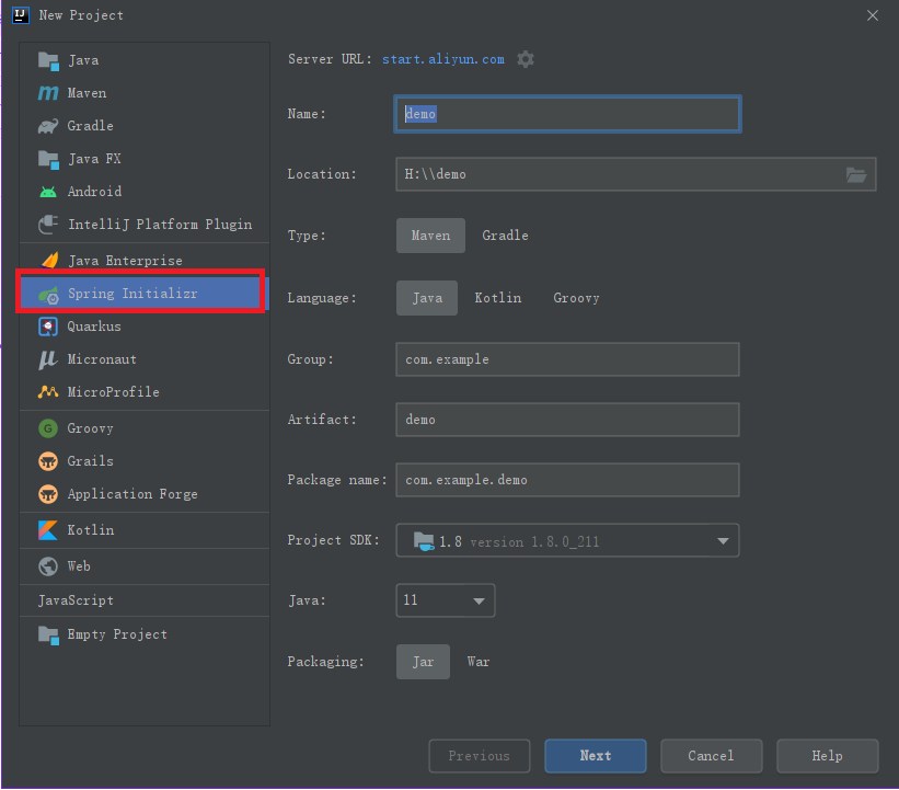 idea 访问https://start.spring.io_idea start.spring.io 镜像-CSDN博客