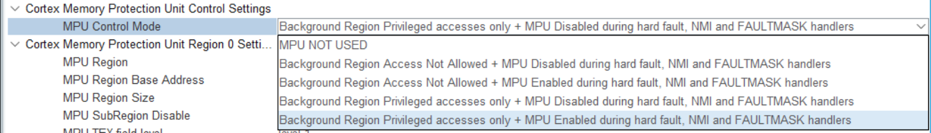 STM32H743+CubeMX-梳理MPU的设置_background region privileged accesses only-CSDN博客