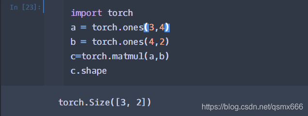 pytorch函数mm() mul() matmul()区别_torch.mm matmul区别-CSDN博客