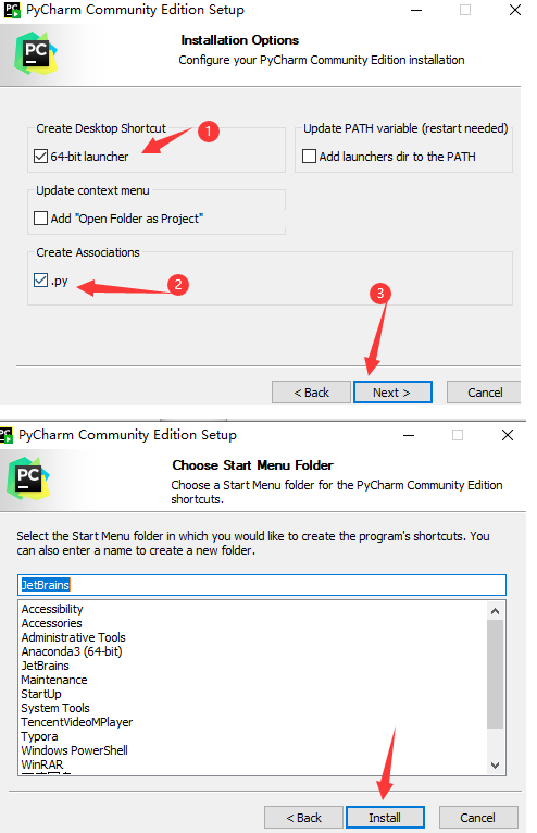 Windows安装Anaconda+Pycharm+机器学习基础环境（pandas、opencv、matplotlib、pytorch、tensorflow、scikit-learn ...