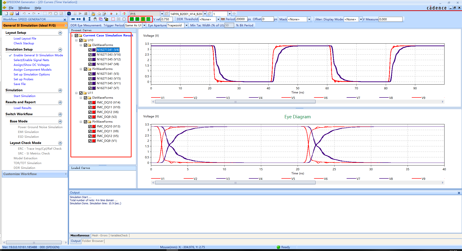 信号完整性仿真SI之Cadence Sigrity SPEED2000_眼图仿真（四）_sigirity仿真眼图-CSDN博客