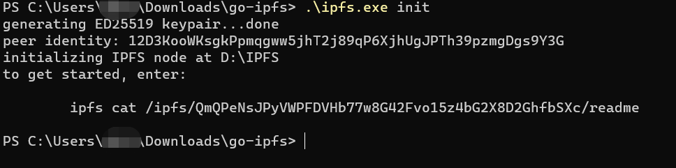 IPFS 初始化init 指定仓库位置_ipfs init 怎么更改-CSDN博客