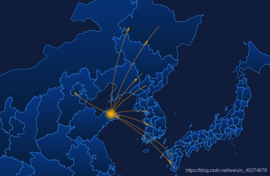 Vue Baidu Map Mapv 实现百度地图迁徙图动效百度地图迁徙图api Csdn博客