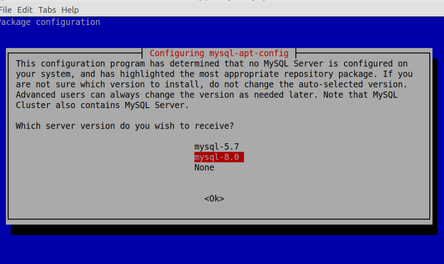 Ubuntu18.04安装mysql_正在设定 mysql-apt-config-CSDN博客