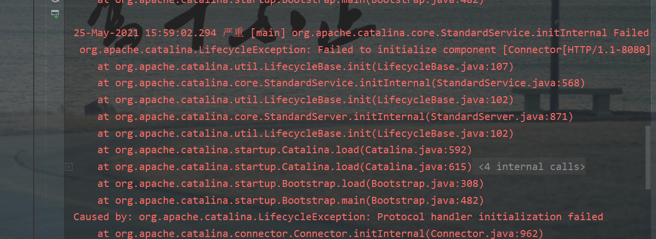 Failed to initialize component [Connector[HTTP/1.1-8080]]-CSDN博客