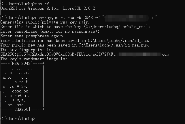 生成SSH密钥对（与gitlab、jenkins集成）_window+jenkins credentials 私钥的生成-CSDN博客