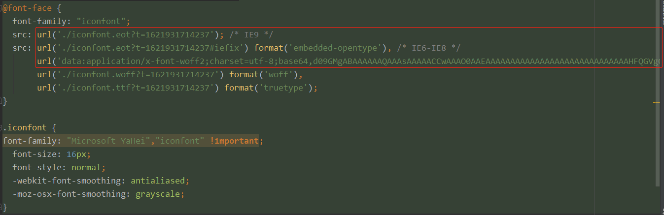 iconfont乱码 前端图标乱码解决方案 Failed to decode downloaded font: http://localhost:3000/iconfont.woff ...