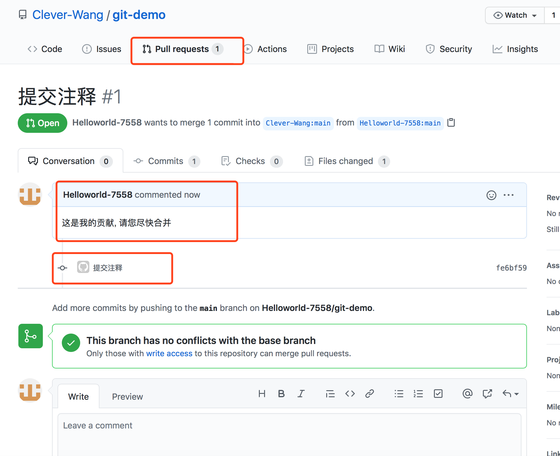 github fork别人的项目到自己仓库并进行贡献_forked from-CSDN博客