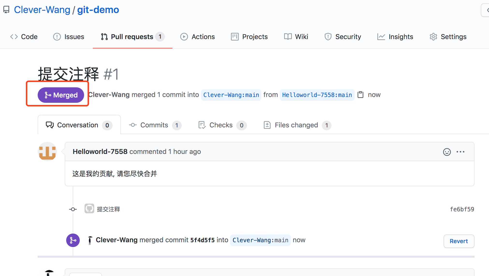 github fork别人的项目到自己仓库并进行贡献_forked from-CSDN博客