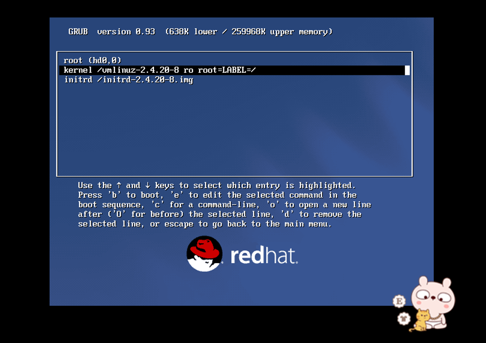 Red Hat linux9修改登录密码步骤_redhat改密码一定要重新启机吗-CSDN博客