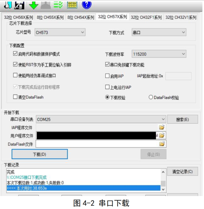 【沁恒CH573】初体验：硬件、环境、烧写、点灯_ch573 天线净空-CSDN博客