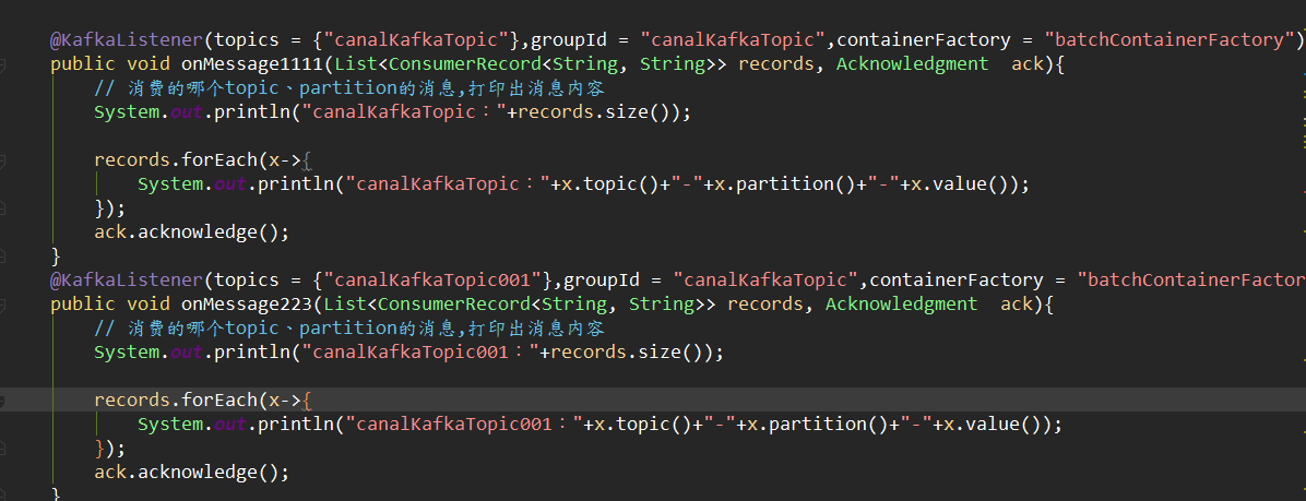 阿里巴巴Canal、SpringBoot、Kafka实战_canal.mq.dynamictopic-CSDN博客
