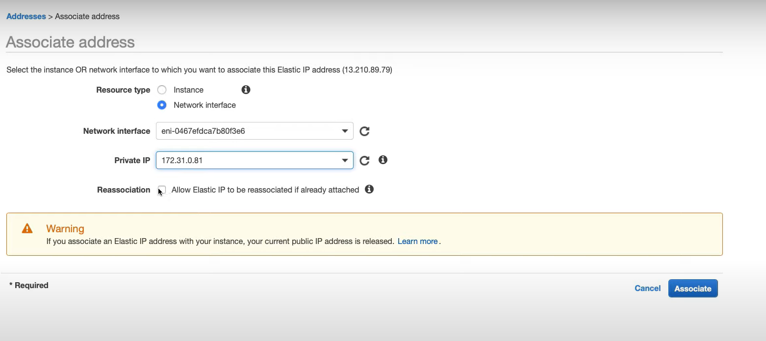 AWS EC2 instance IP网络 - Private/Public/Elastic IP address_aws eth0地址-CSDN博客