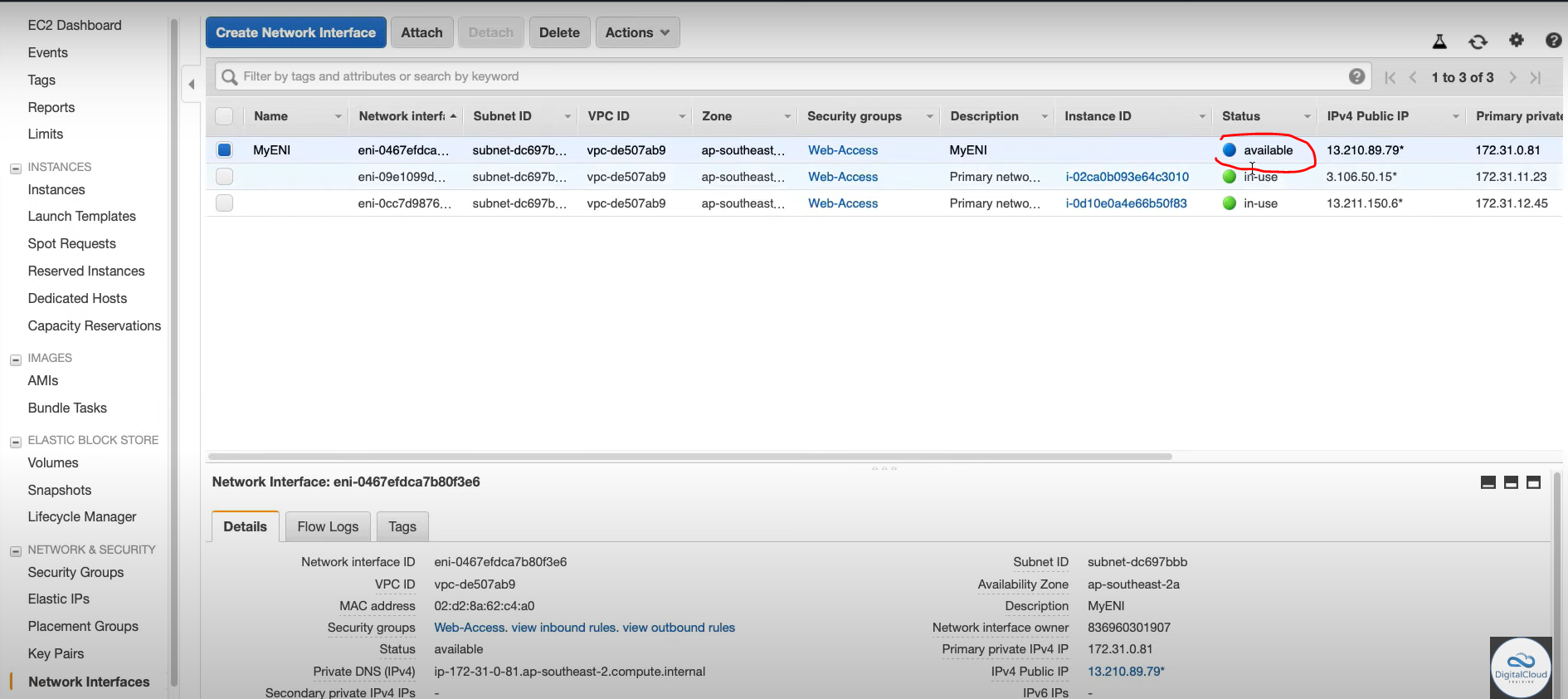 AWS EC2 instance IP网络 - Private/Public/Elastic IP address_aws eth0地址-CSDN博客