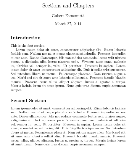 LaTeX 章节 Sections Chapters_latex chapter-CSDN博客