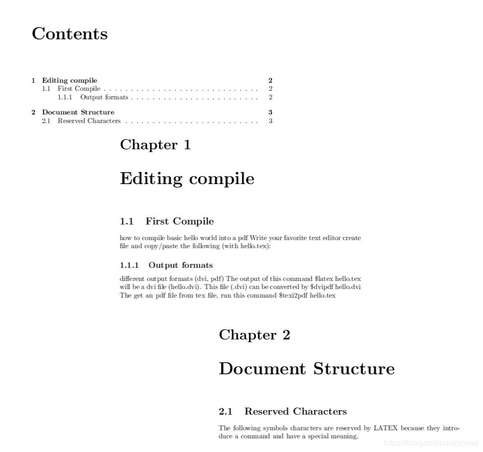 Latex 章节 Sections Chapters Latex Chapter-csdn博客