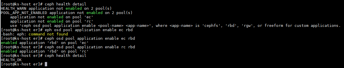 K8s使用Ceph纠删码池做持久化卷_ceph osd crush rule create-erasure-CSDN博客