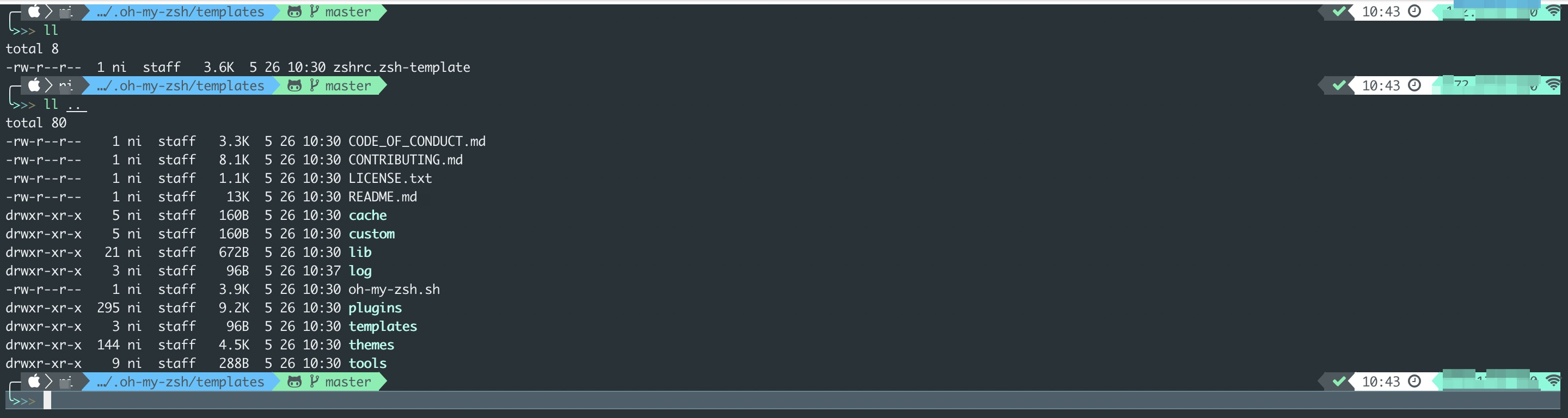 mac的iterm2的小清新主题_ohmysh-CSDN博客