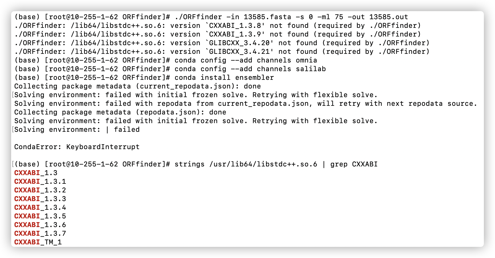 ORFfinder的linux版本使用（本地化ORFfinder）_linux无法运行orffinder-CSDN博客