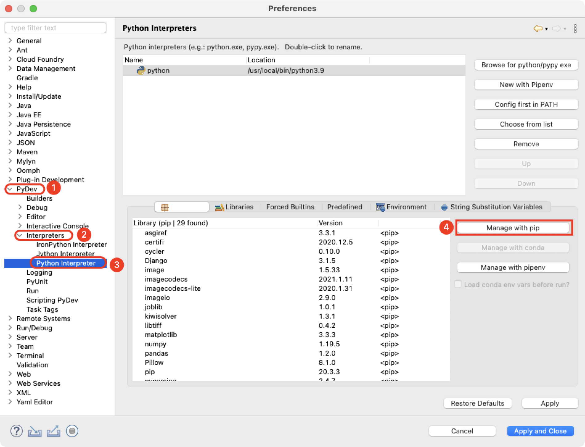 Eclipse添加python第三方库（或者包）eclipse Python第三方库 Csdn博客 