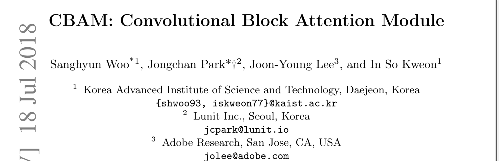 【论文复现】CBAM（2018）_cbam如何加到resnet里面-CSDN博客