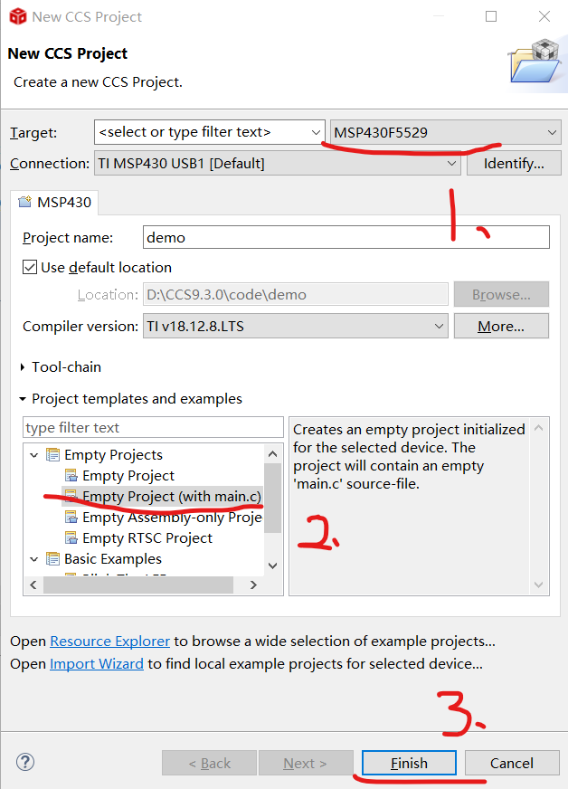 CCSv9.3安装与搭建msp430F5529LP库函数环境_ccs9.3.0安装教程-CSDN博客