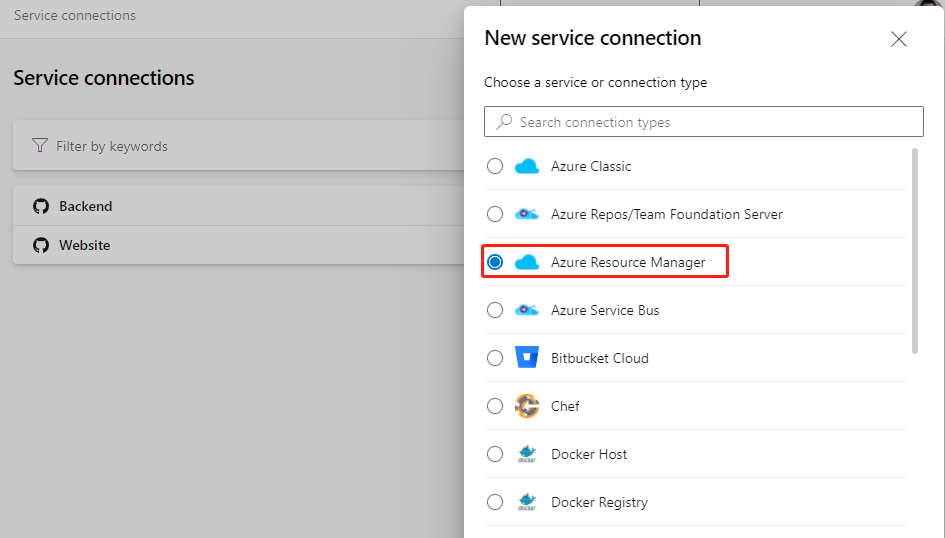 Azure DevOps管理Azure中国区域_azure devopt service connection-CSDN博客