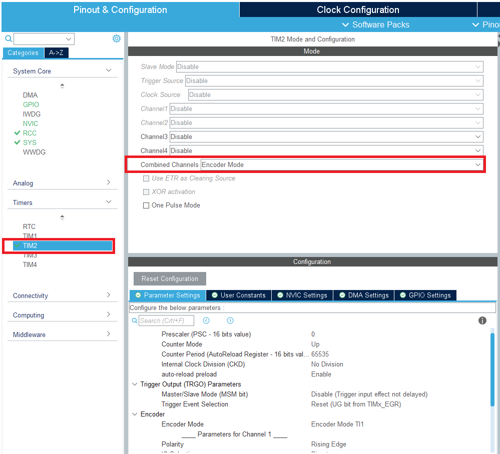 6.STM32配置定时器Encoder模式驱动EC11_stm32 编码器 中断-CSDN博客
