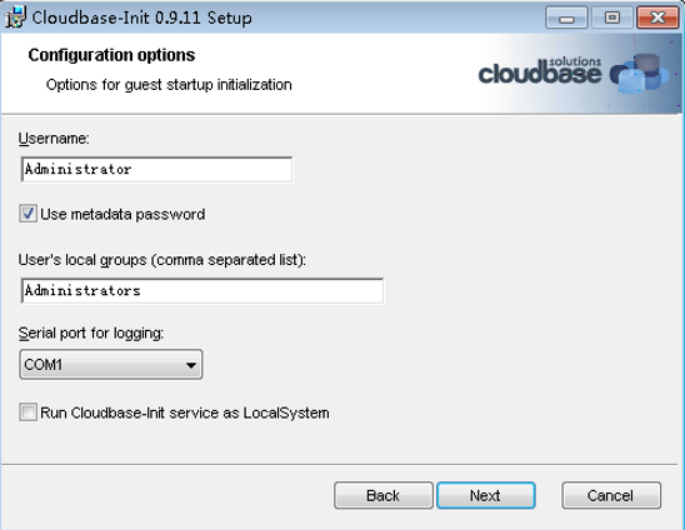 HCS制作云平台Windows镜像_run cloudbase-init service as localsystem-CSDN博客
