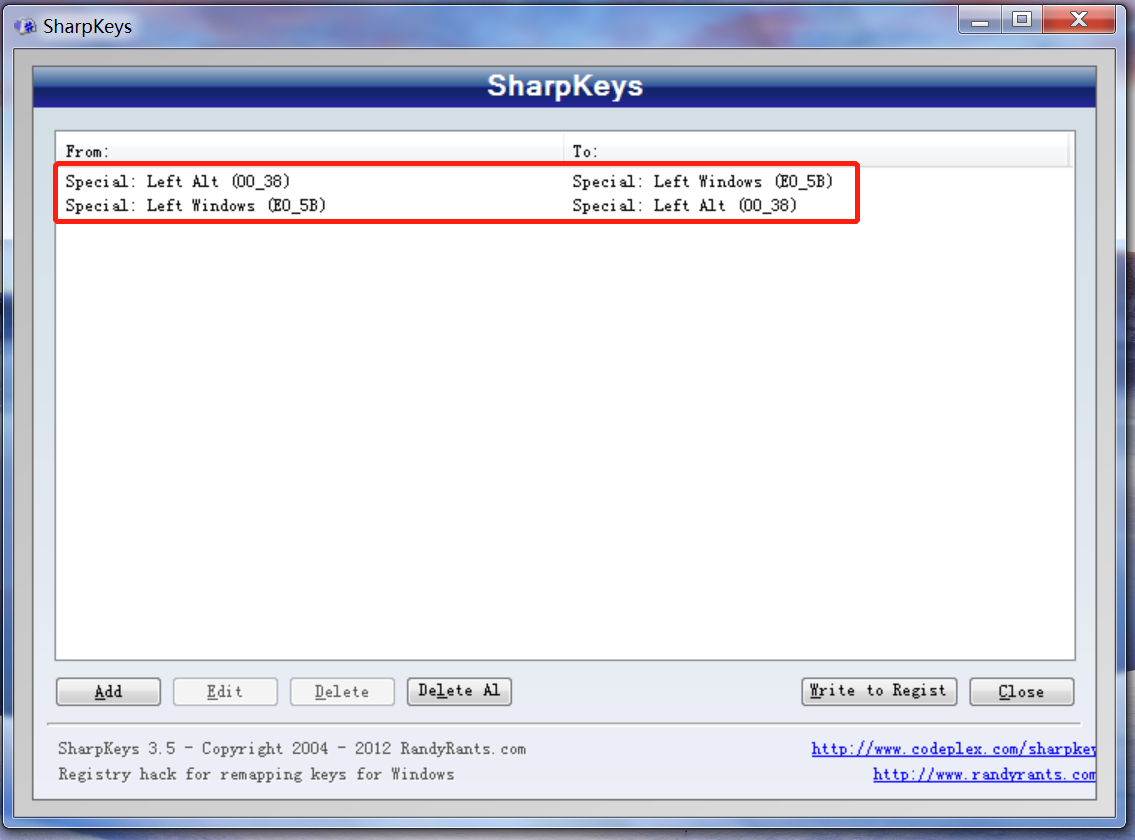 Win7改键指南 - win键alt键调换 - bootcamp系统改键command option_win command option互换-CSDN博客