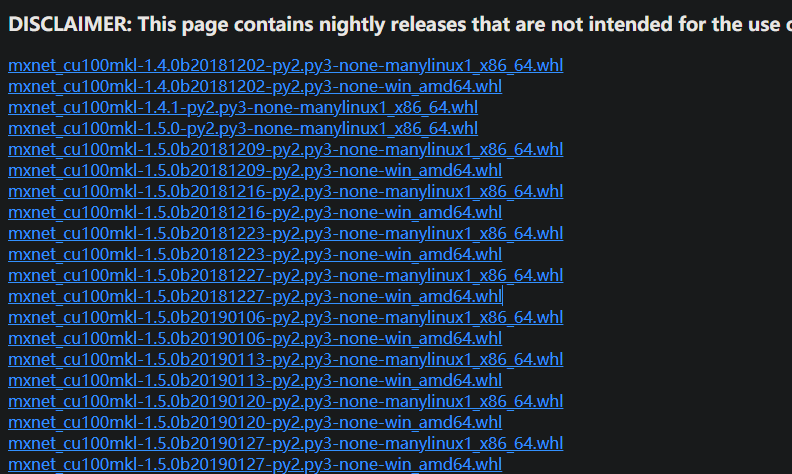 mxnet下载与使用_mxnet whl下载-CSDN博客
