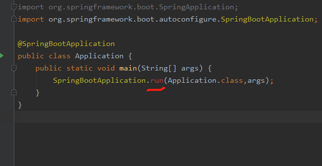 Springboot启动类的run报红_无法解析 'springbootapplication' 中的方法 'run-CSDN博客