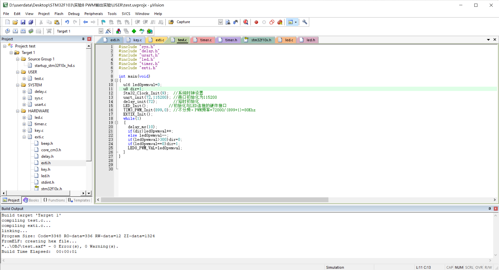 Usage of global variables in KEIL - Programmer Sought