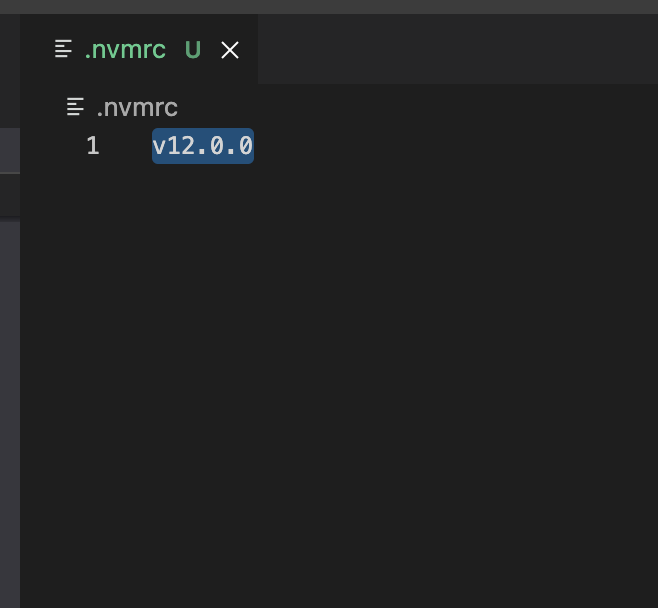 .nvmrc 里只要存储版本号-CSDN博客