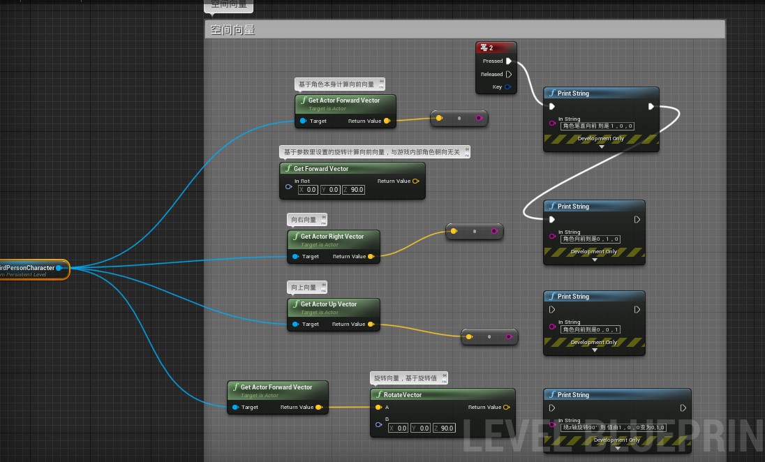 UE4矢量距离计算与空间向量_ue用向量计算多个相邻值的距离总和-CSDN博客