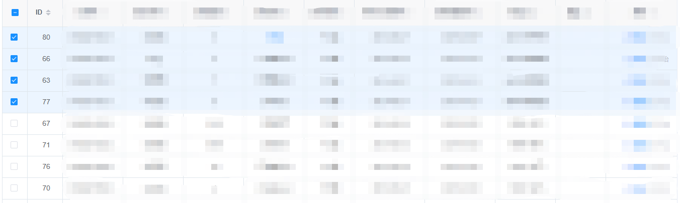 elment-ui 表格el-table多选时，选中行高亮显示_el-table ctrl多选后行高亮-CSDN博客