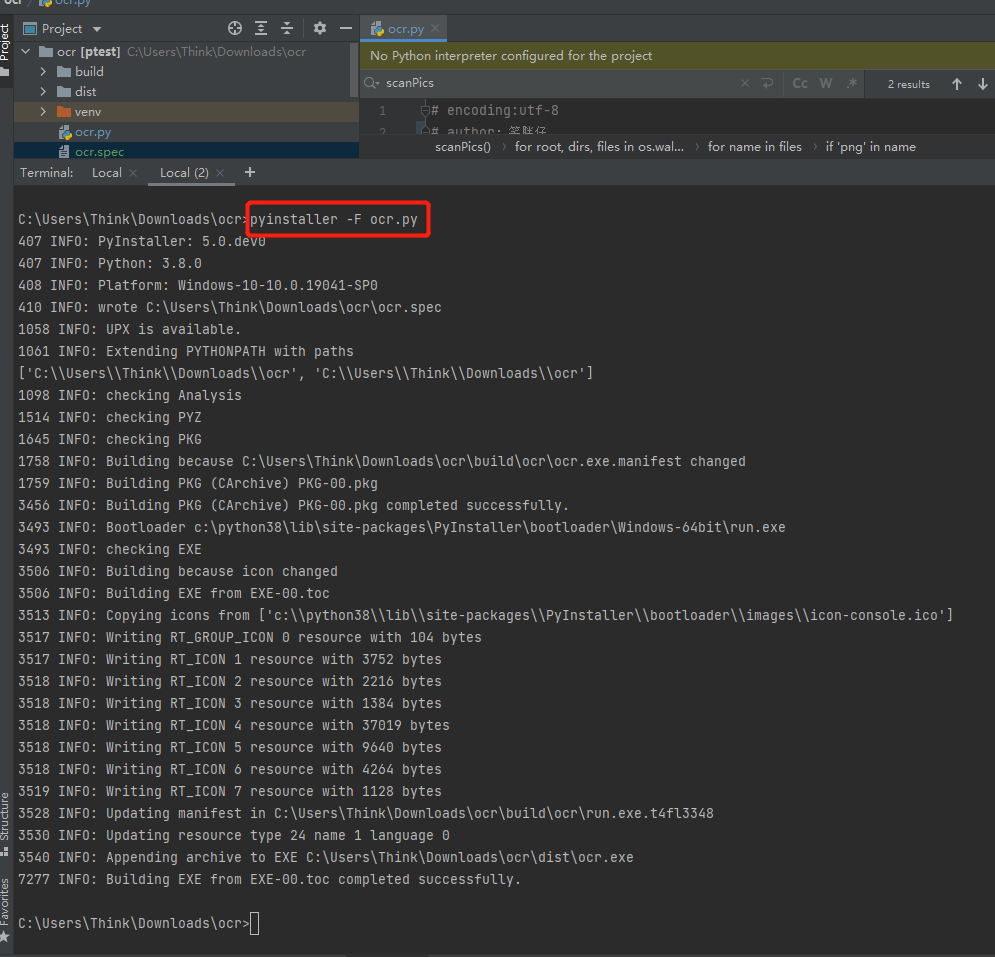 pyinstaller打包exe，闪退This probably means that Tcl wasn‘t insta_pyinstaller this probably means ...