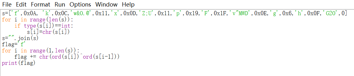 buuctf——xor_buuctfxor-CSDN博客