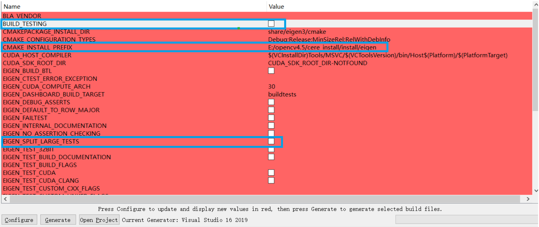 Win10+vs2019配置Ceres Solver，含Eigen，gflags，glog，suitsparse_vs ceres solver-CSDN博客