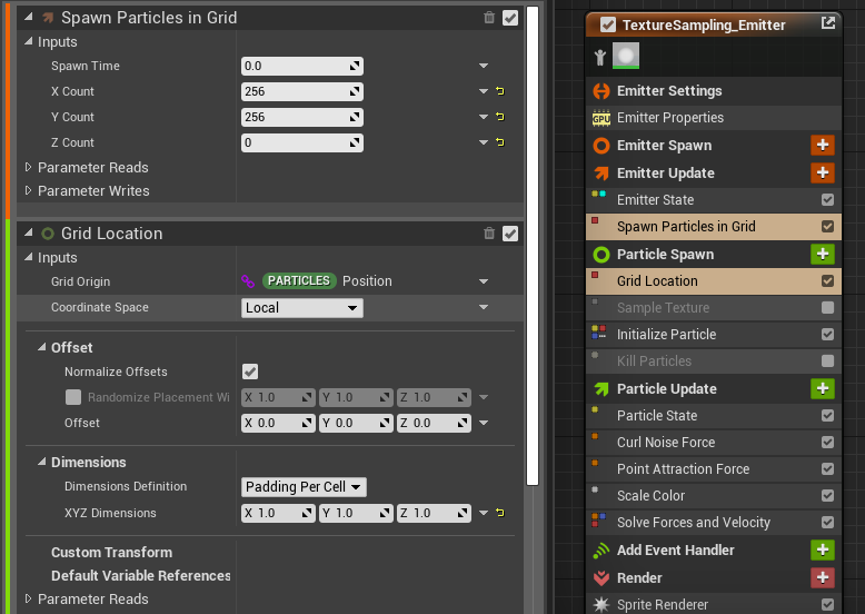 Niagara内容示例 3.4 Texture Sampling_niagara粒子聚集-CSDN博客