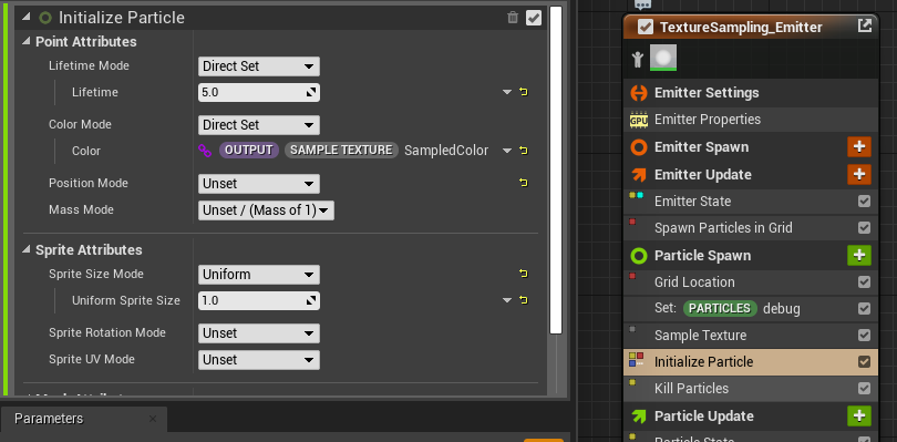 Niagara内容示例 3.4 Texture Sampling_niagara粒子聚集-CSDN博客