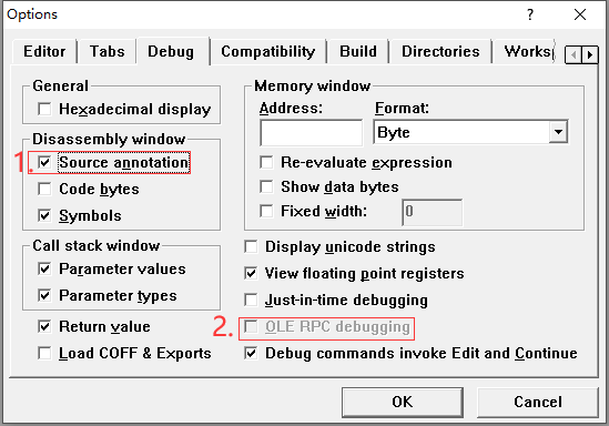 VC6在Win10下调试的Bug“OLE32.dll access violation”或Administrator privileges required-CSDN博客