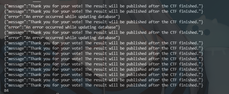 [HarekazeCTF2019]Sqlite Voting-CSDN博客