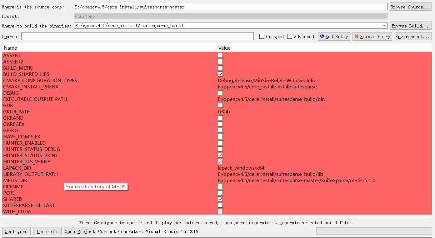 Win10+vs2019配置Ceres Solver，含Eigen，gflags，glog，suitsparse_木朗逸的博客-CSDN博客_gflags vs2019