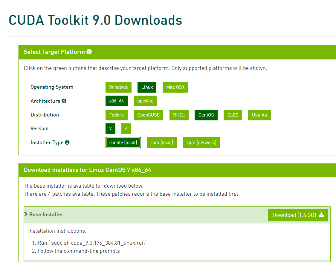 linux安装并快速切换多版本Cuda（Centos 7）_怎么选择cuda centos arm版本-CSDN博客