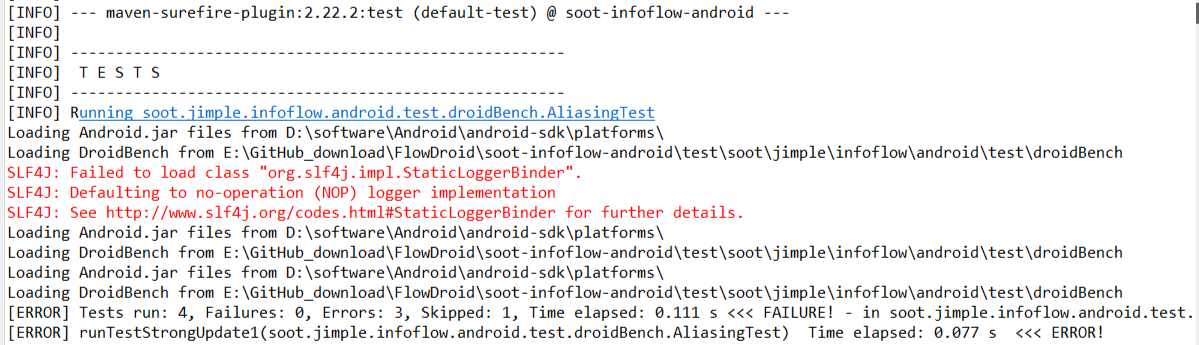 FlowDroid安装及环境配置_droidbench环境变量配置-CSDN博客